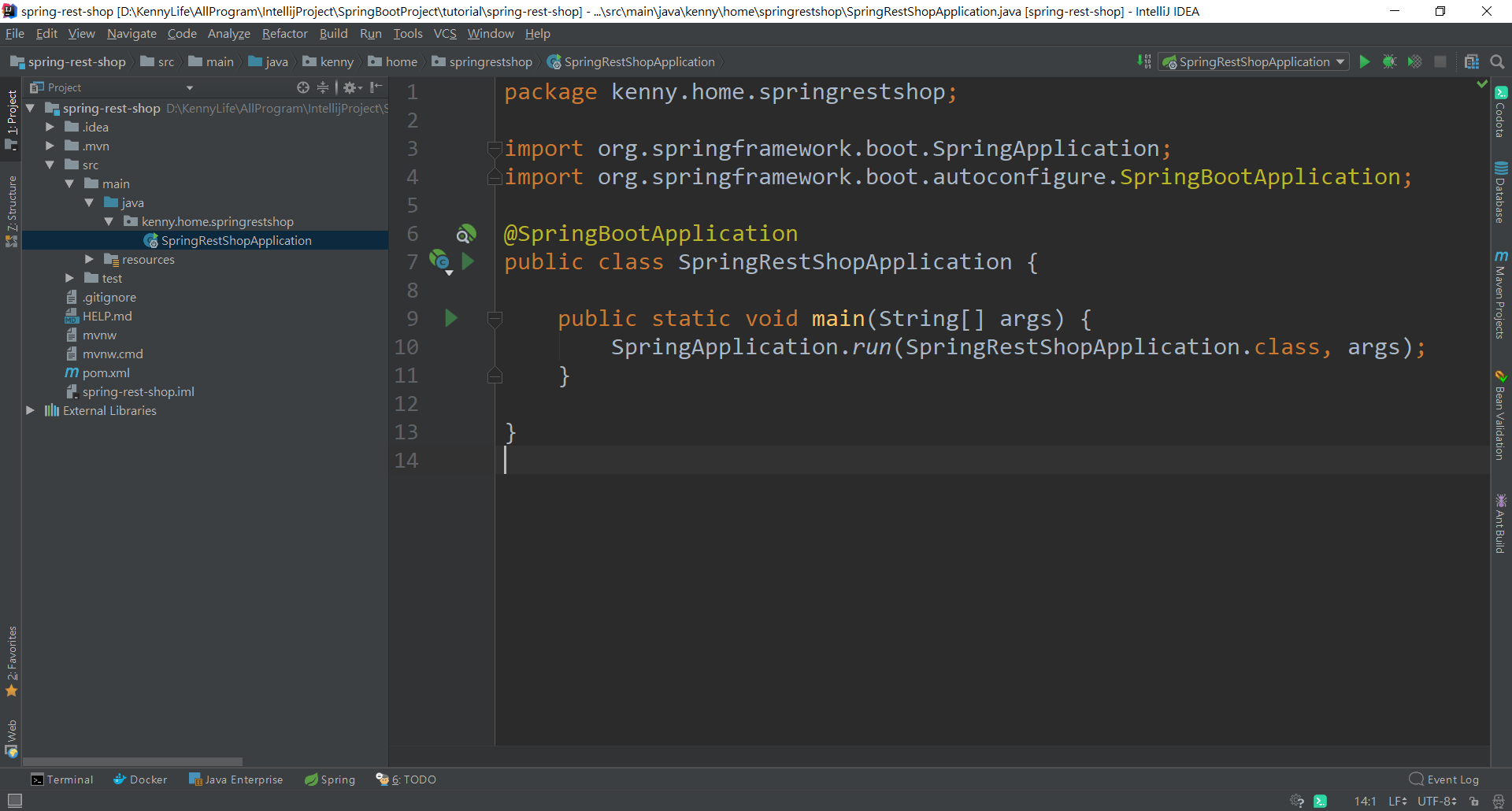 Springboot - RestfulApi 起手教學 1 | Kenny's Blog